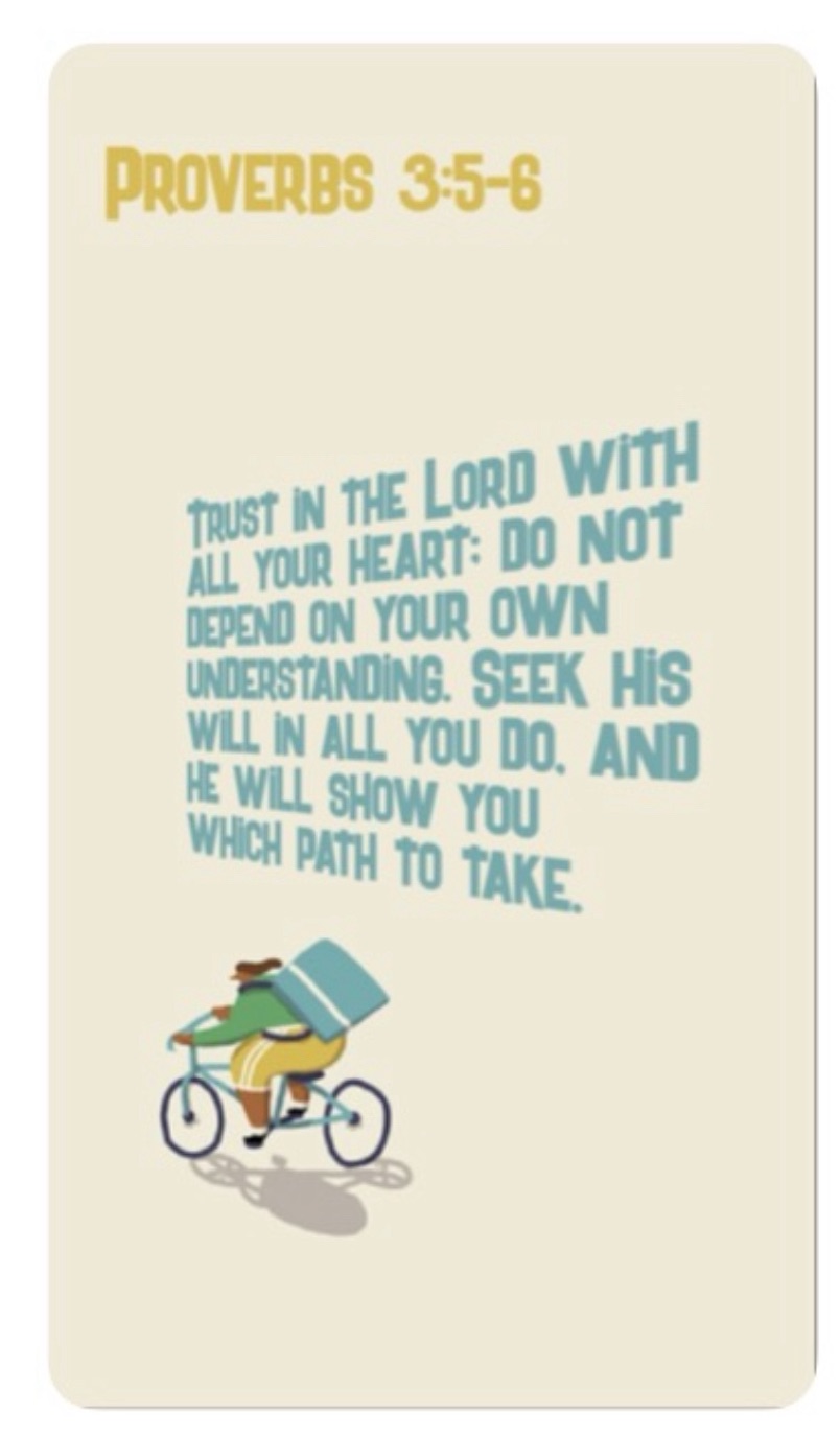 Proverbs 3:5-6 – at the foot of mountains